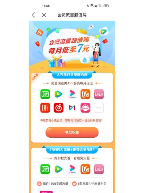 随心选会员福利有哪些图标
