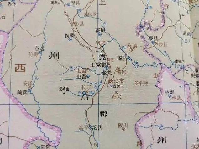 三国势力分布图与现在地理图图标