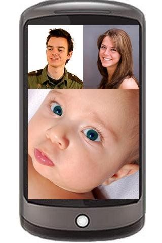 夫妻照片重叠的app截图