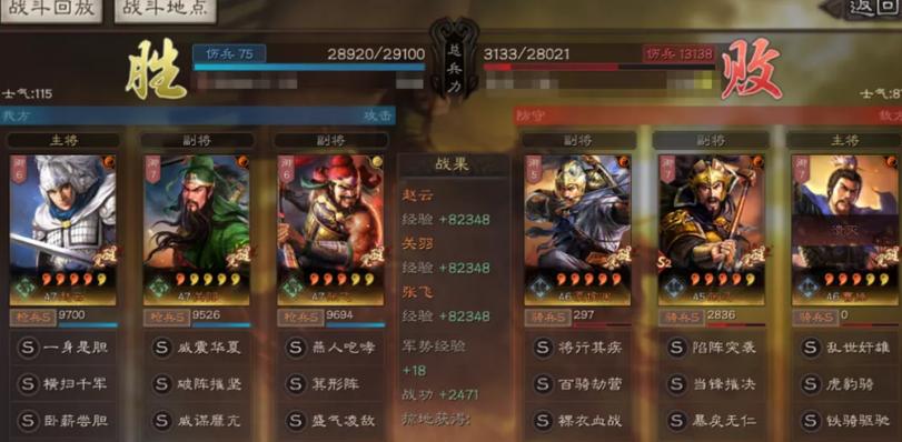 五虎枪怕什么阵容图标