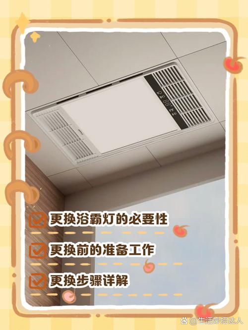 浴霸面板灯坏了可以换吗