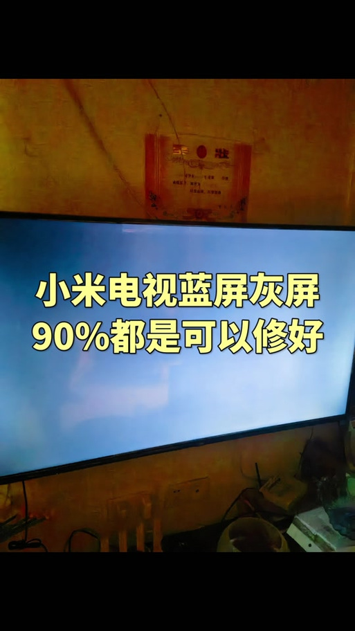 小米电视开机蓝屏截图