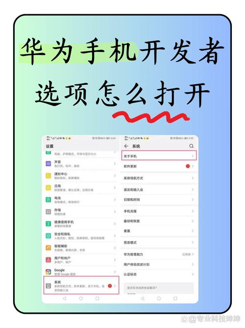 华为手机开发者选项怎么打开图标