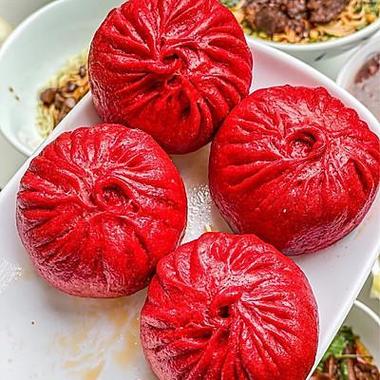 发红色大包子表情啥意思图标