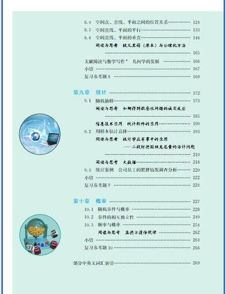 高一数学书必修下册图标