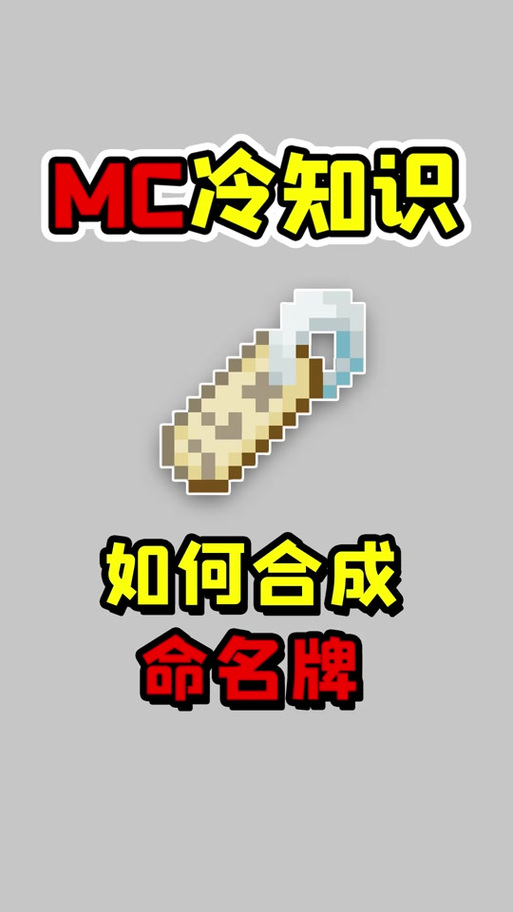 我的世界让生物倒着的命名牌截图