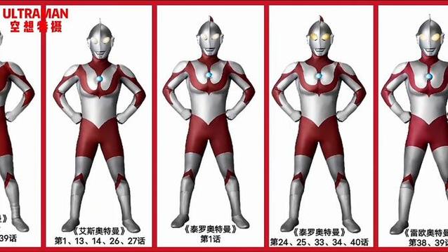 初代奥特曼皮套进化史图标