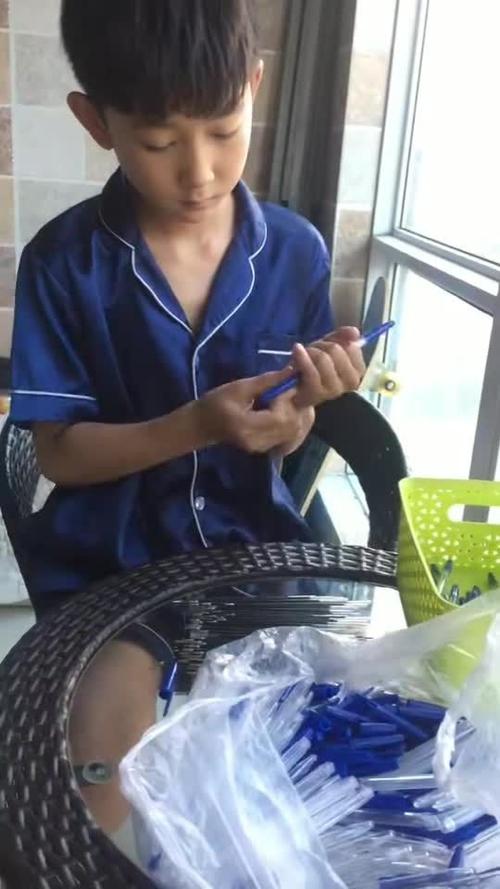 组装圆珠笔在家兼职图标