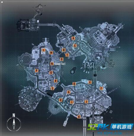 蝙蝠侠阿甘骑士塔位置图标