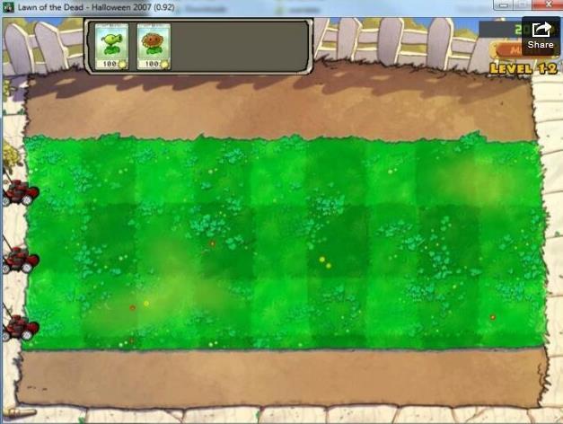 pvz内测时期截图
