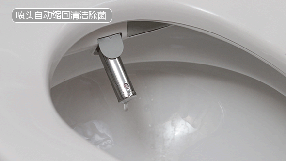 马桶盖喷嘴不伸出截图