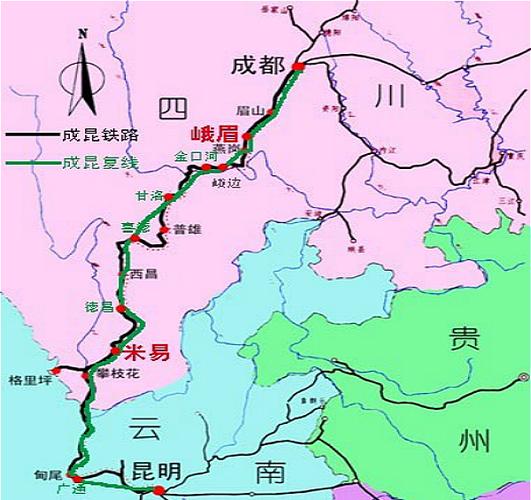 成昆铁路简介图标