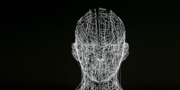 华为的人脸识别和苹果的人脸识别图标