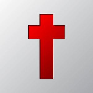 红色十字架是什么教徒图标