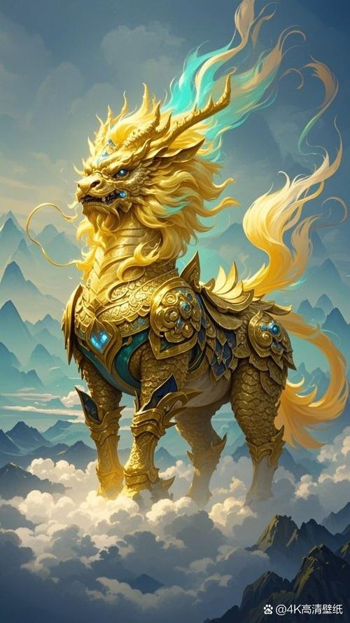 霸气麒麟高清壁纸图标