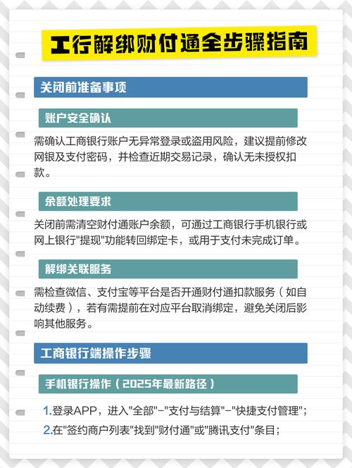 工行财付通怎么解绑图标