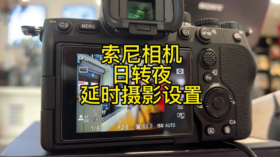 拍摄日出延时参数设置图标
