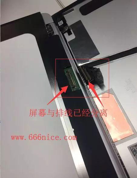 荣耀笔记本电脑换屏排线怎么