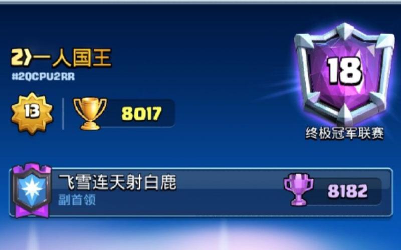 皇室战争7500杯什么水平截图