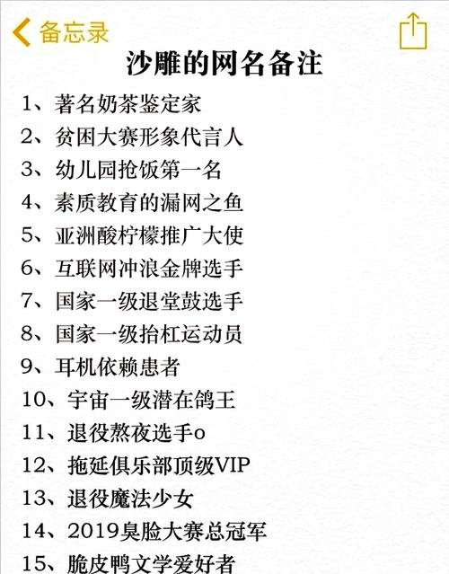 有趣又特别的网名图标