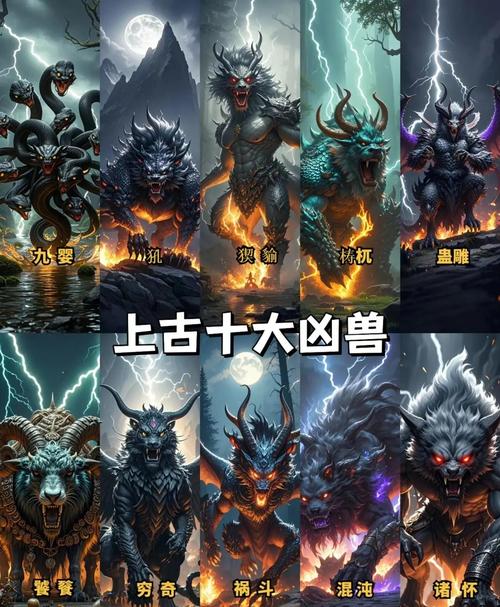 山海经最厉害怪兽排行截图