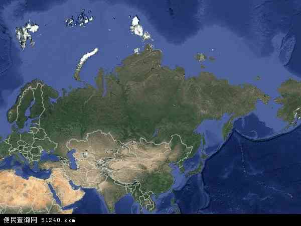 俄罗斯卫星地图