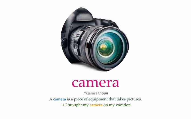 camera的读音
