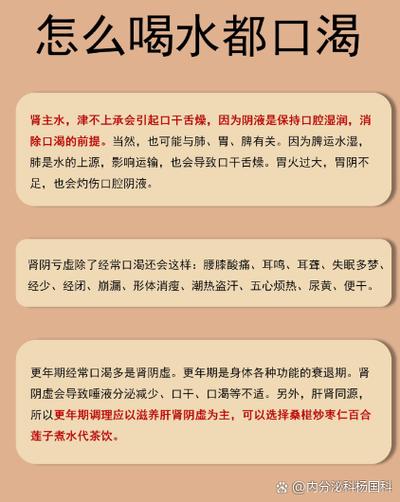 老感觉口干口渴是什么原因图标