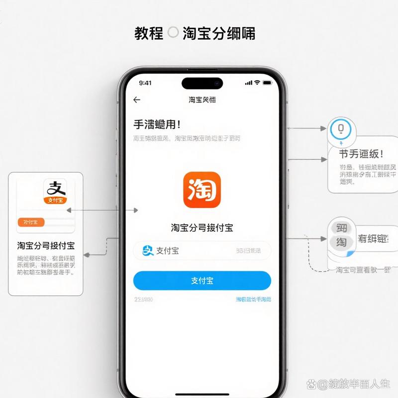 支付宝如何解除淘宝绑定图标