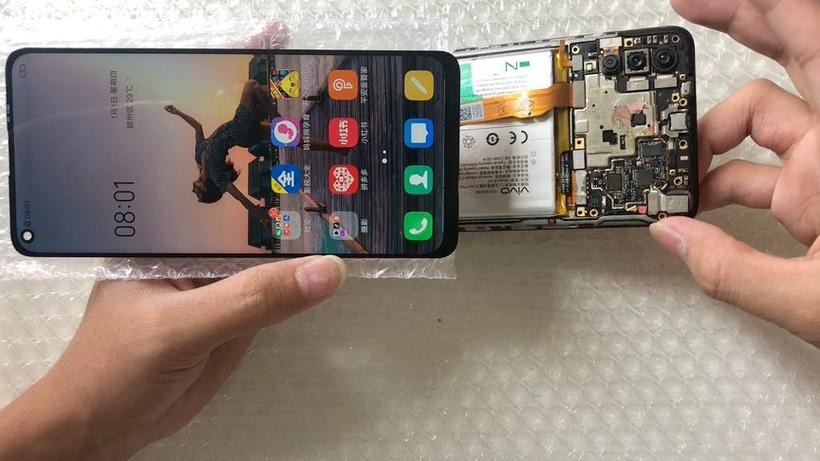 vivoz5x手机如何解锁图标
