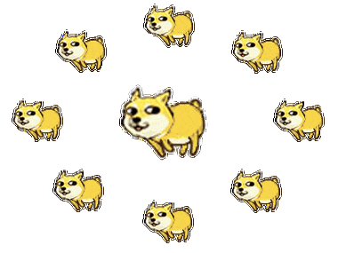 doge跳舞表情包图标