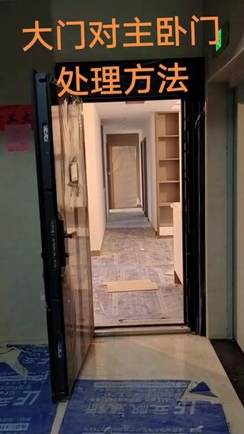 卧室门对卧室门化解图图标