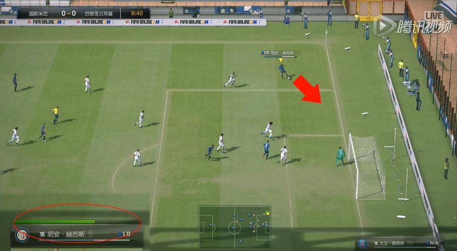 fifa3无脑下底传中战术板截图