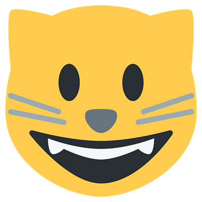 小猫颜文字表情符号图标