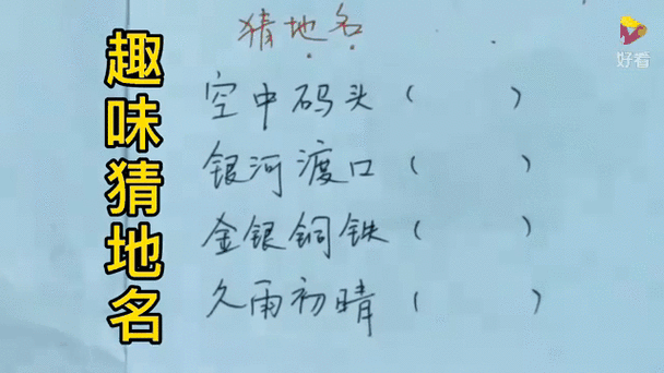 趣味猜地名图标