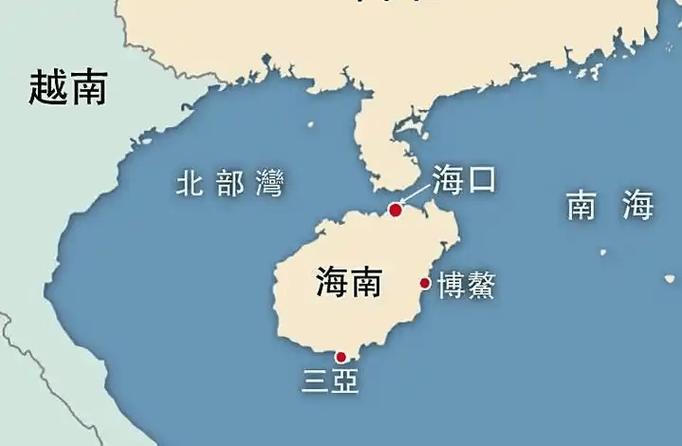 中国沿海地图