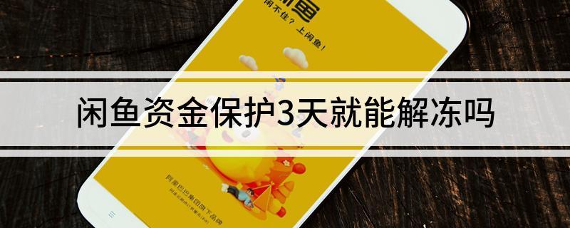 闲鱼资金保护能追回吗截图