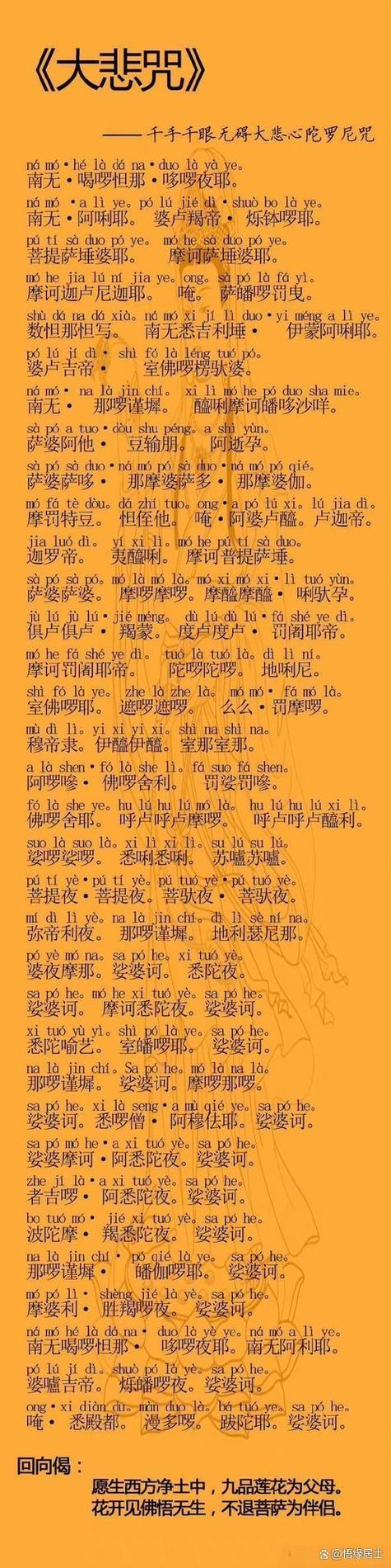 大悲咒心咒的念法图标