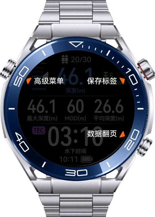 华为手表三个图标截图