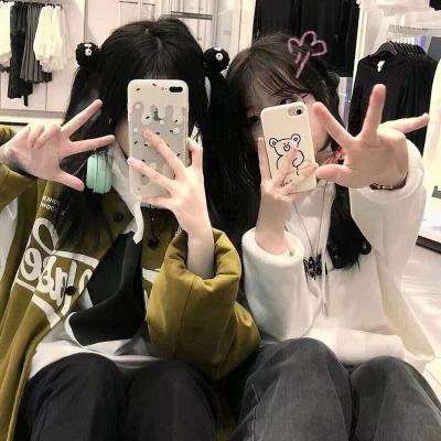 ins风闺蜜头像一对图标