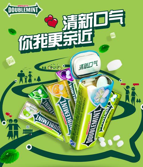大大泡泡糖的幽默广告语图标