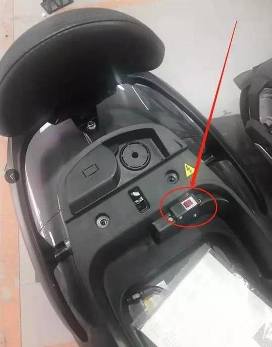 电瓶车电源开关在哪图标