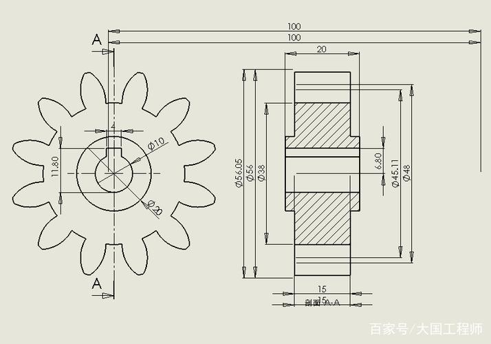 solidworks画齿轮步骤图标