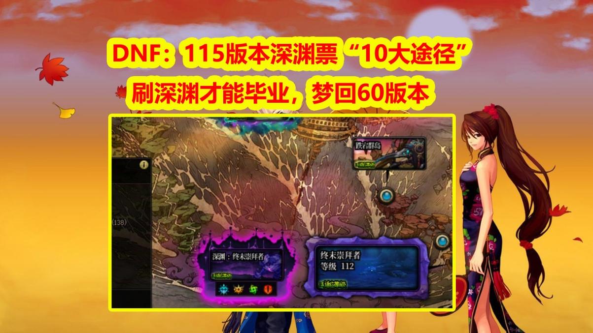 dnf115深渊打哪个图图标
