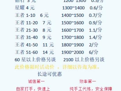 王者代打最便宜的平台截图