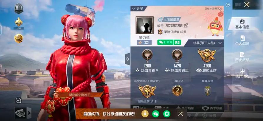 和平精英玩家图标