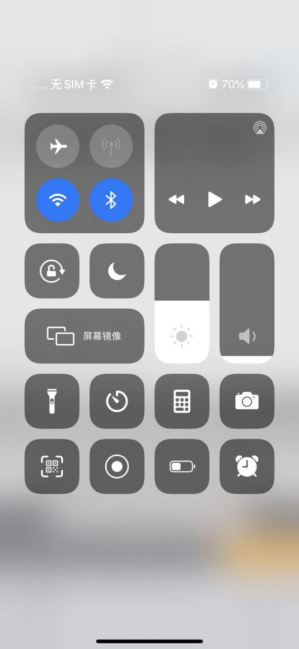 xr双卡另外一个卡无服务图标