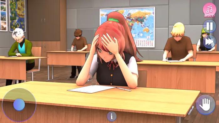 在教室的女学生游戏攻略