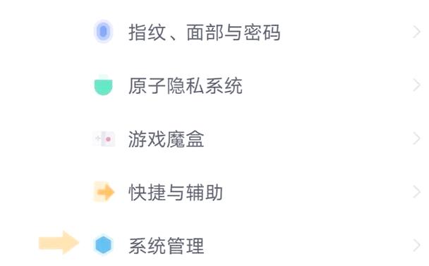 vivo设置中文简体图标