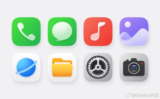 系统内图标重叠截图